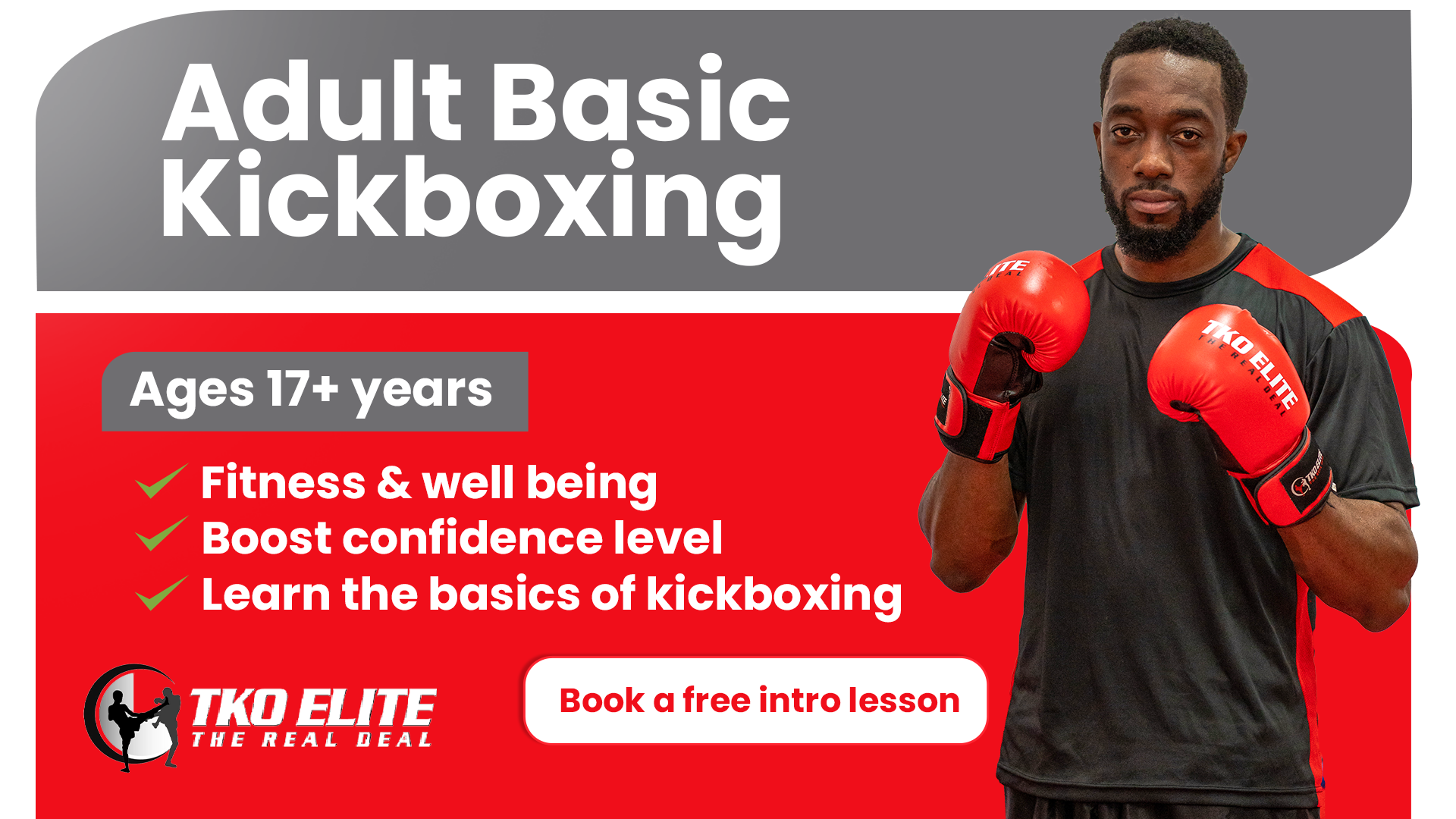 TKO ELITE GYM - Kickboxing & Boxing classes for all ages